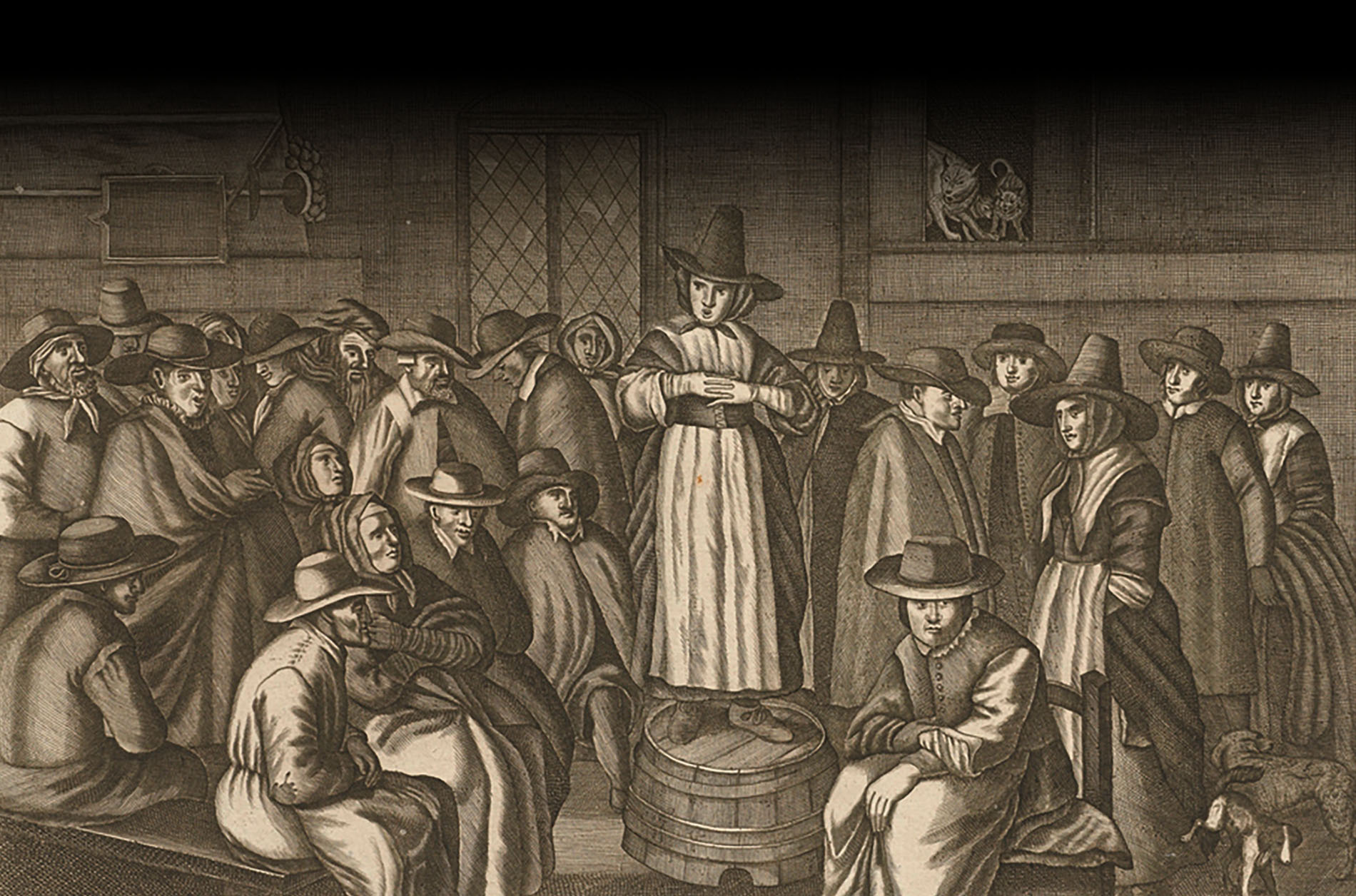 Colonial Quaker Meeting